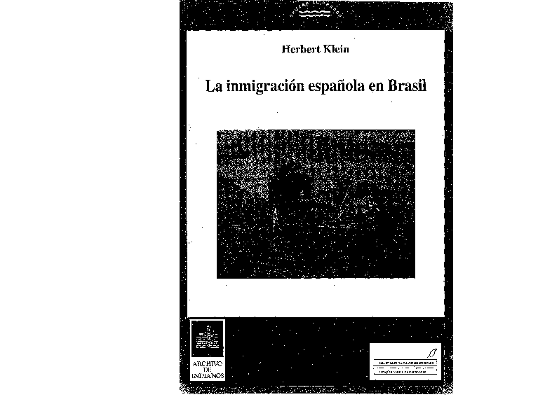 (PDF) La inmigración española en Brasil (Libro_versión más completa)