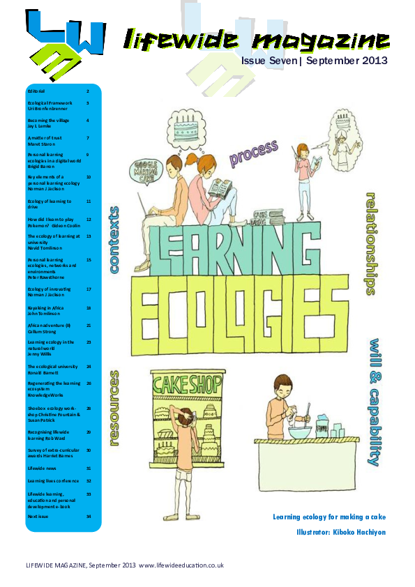 (PDF) Learning Ecologies