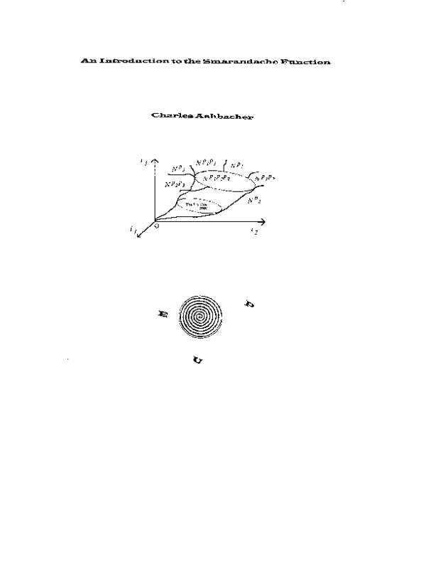 (PDF) An Introduction to the Smarandache Function