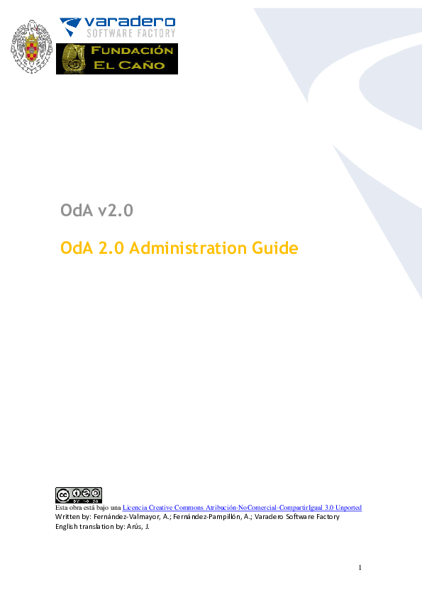 (PDF) ODA Administration Guide