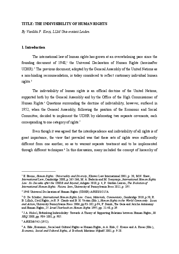 (DOC) indivisibility of human rights