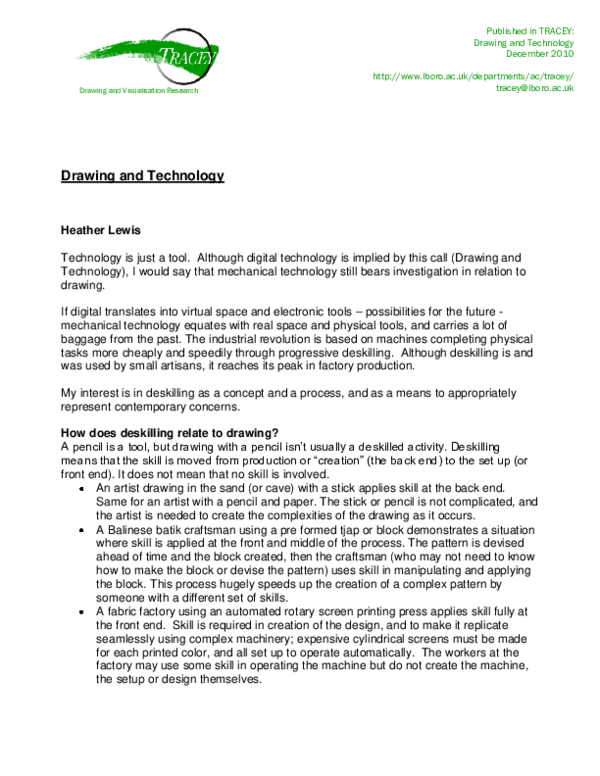 (PDF) heather lewis published TRACEY article