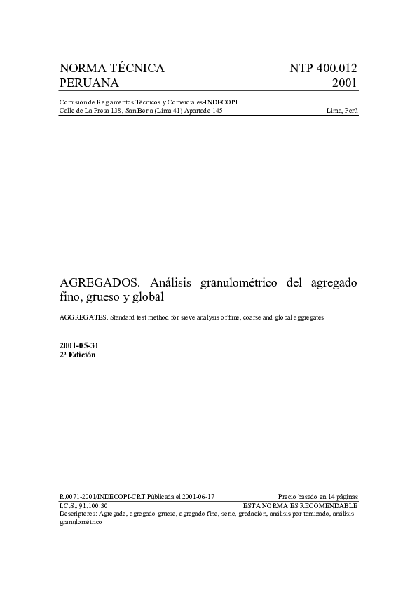 (PDF) norma tecnica peruana dos