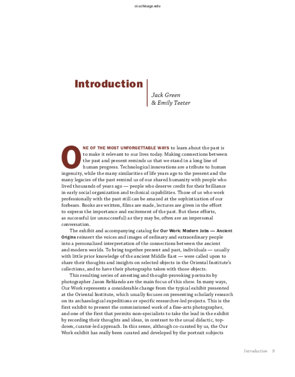 (PDF) Introduction (Our Work)