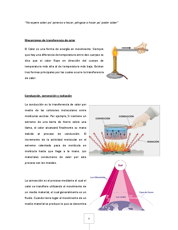 (DOC) Mecanismos de transferencia de calor