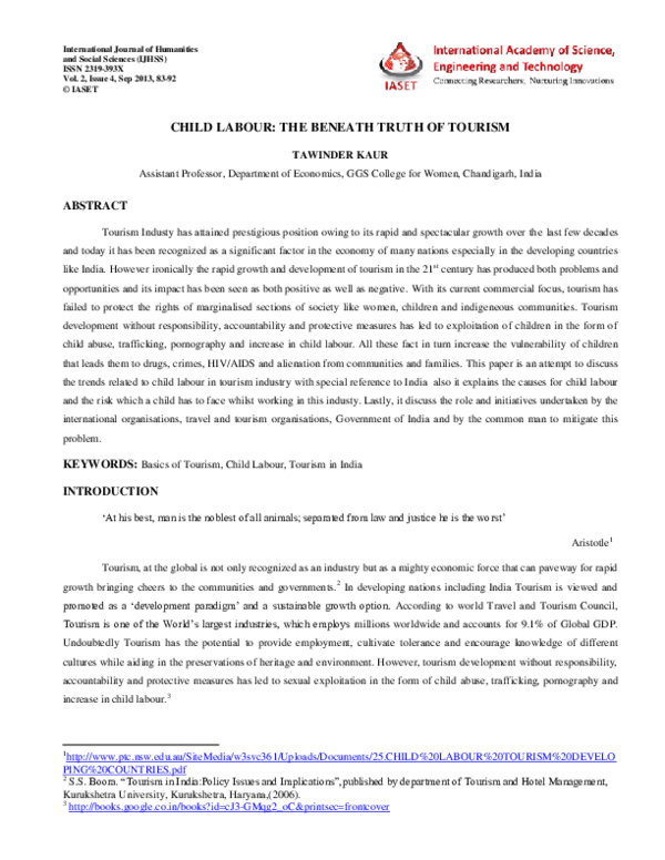 child labour in india introduction