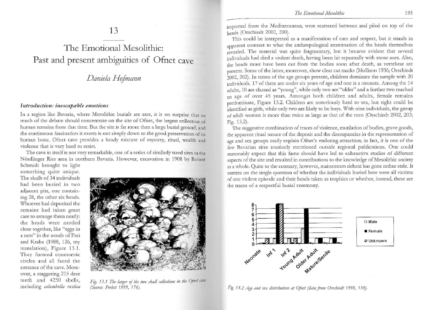 The emotional Mesolithic: Past and present ambiguities of Ofnet Cave