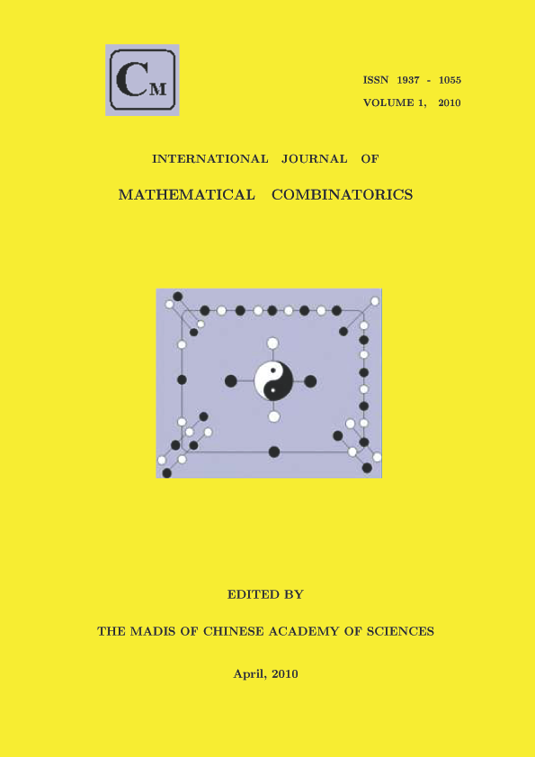 (PDF) International Journal of Mathematical Combinatorics: 2010, Vol. 1