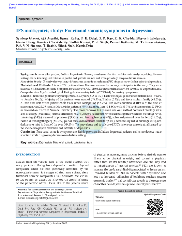 (PDF) IPS Multicentric Study