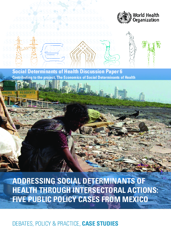 (PDF) Addressing social determinants of health through intersectoral ...