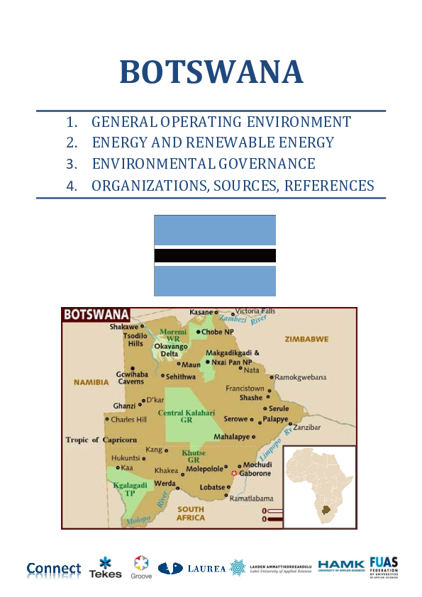 (PDF) Botswana Country Report