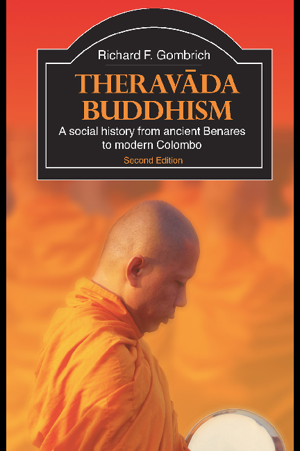 (PDF) Theravada Buddhism, by Richard Gombrich