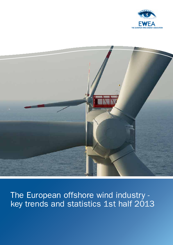 (PDF) EWEA Offshore Stats July2013