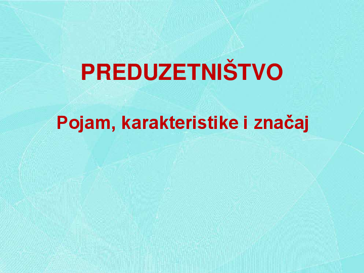 (PDF) 2 preduzetnistvo 1