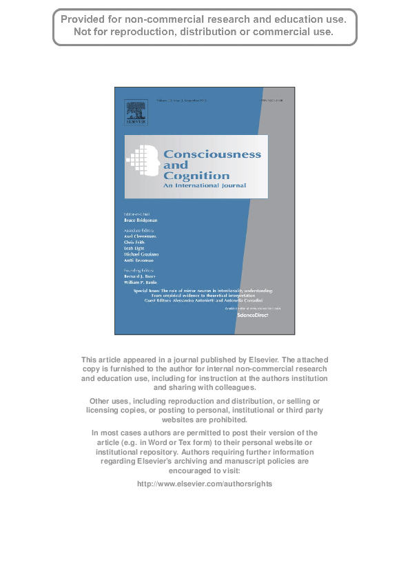 (PDF) Relationships between non-pathological dream-enactment and mirror ...