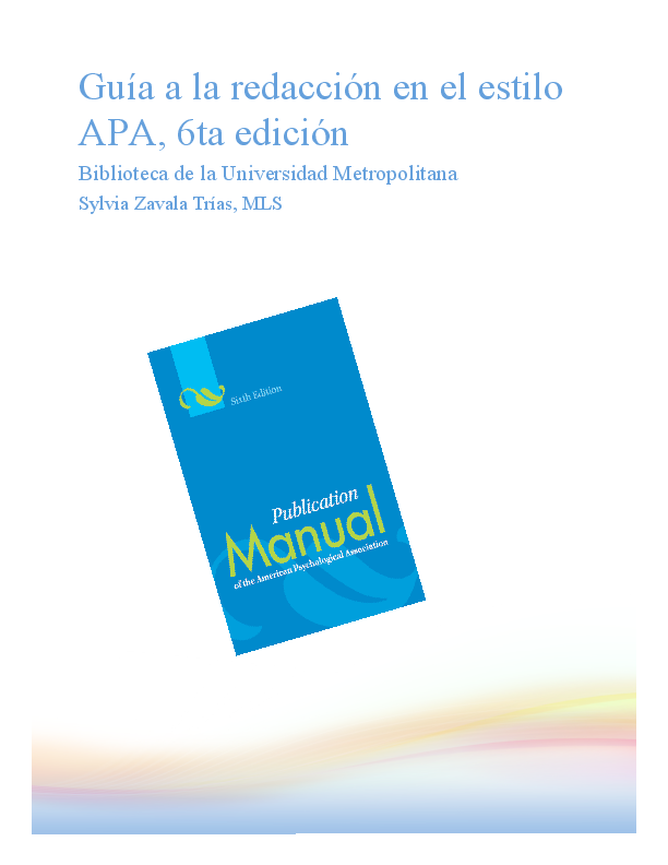 (PDF) Texto • Referencias • Notas al calce (Footnotes) • Tablas ...