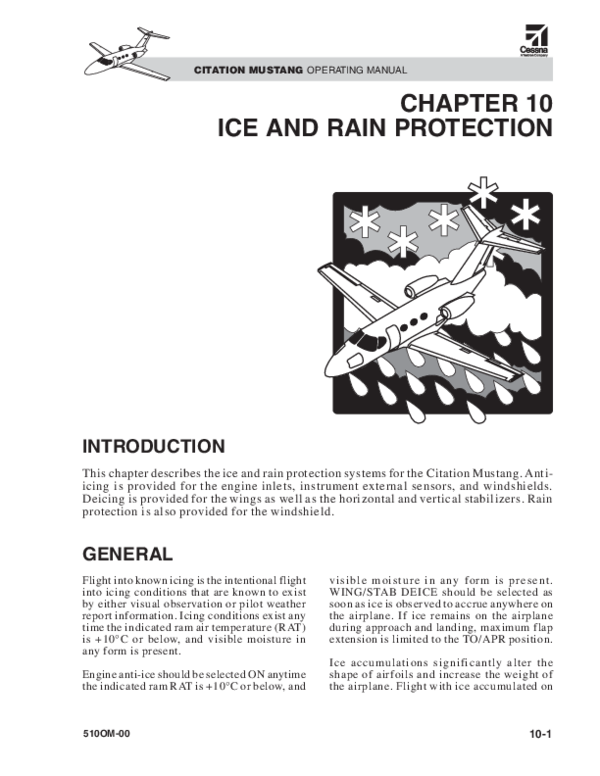 (PDF) Citation Mustang Ice and Rain Protection