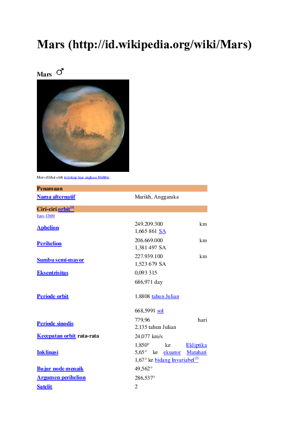 (DOC) Mars