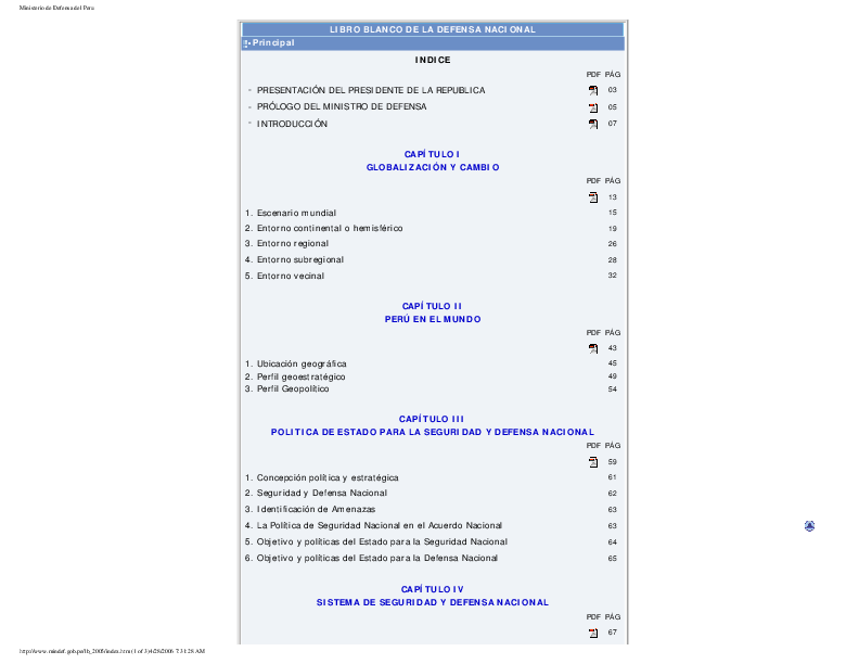 (PDF) El libro blanco de la defensa nacional