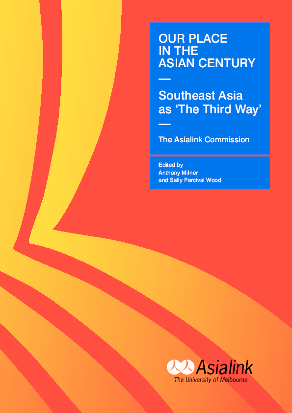 (PDF) Our Place in the Asian Century: Southeast Asia as The Third Way