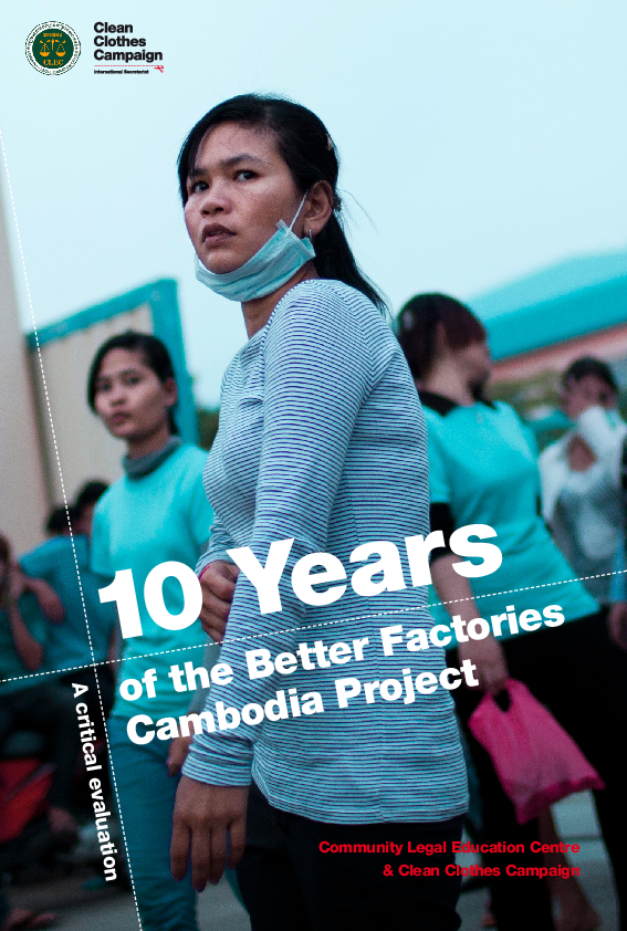 (PDF) 10 Years of the Better Factories Cambodia Project: A critical ...