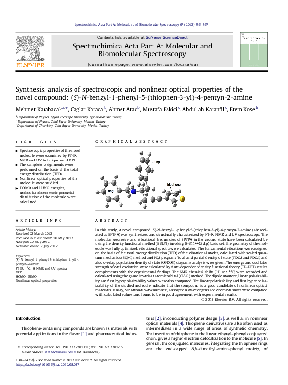 (PDF) Molecular structure (monomeric and dimeric structure) and HOMO-LUMO analysis of 2 ...