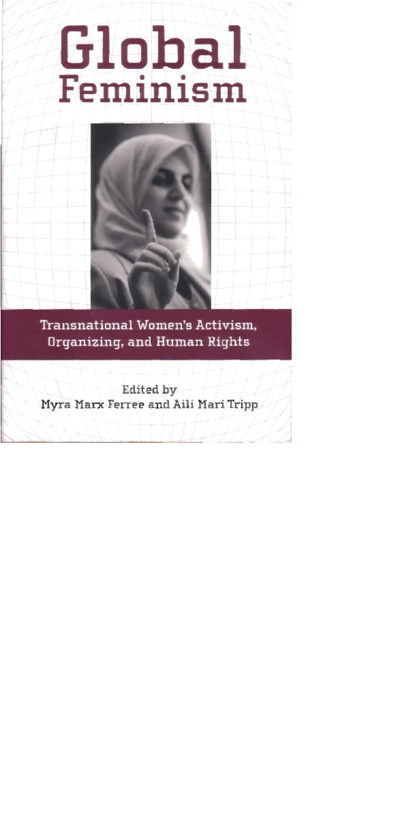 (PDF) Working Women of the World Unite?