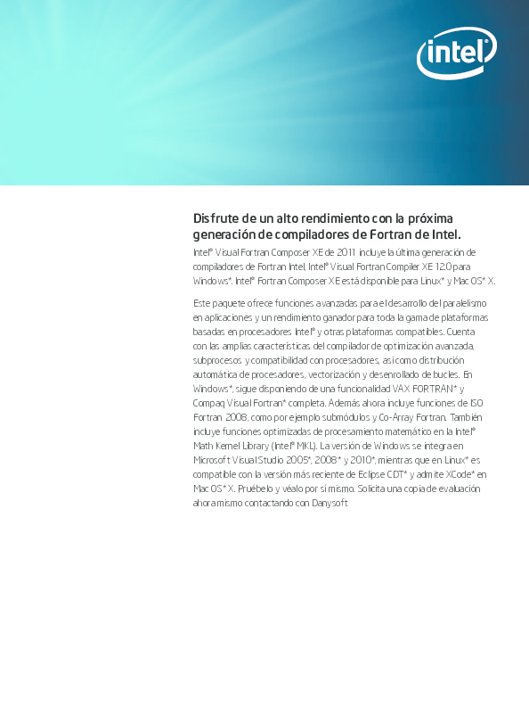 (PDF) intel fortran