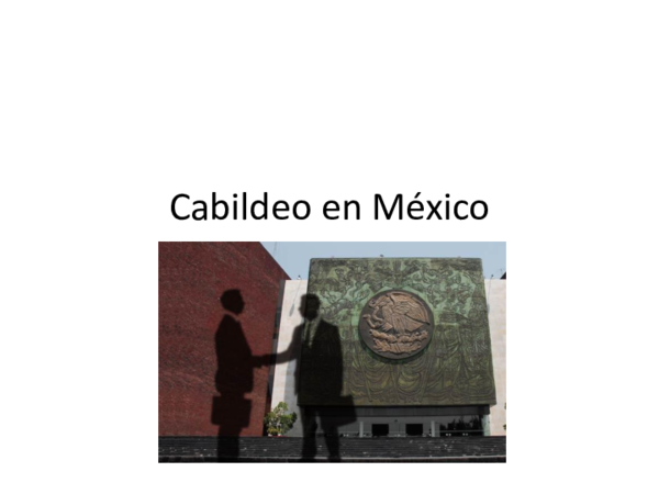 (PPT) Cabildeo en Mexico