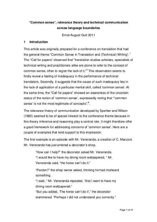 0 common sense RT techn commun across lg boundaries 17b prepub