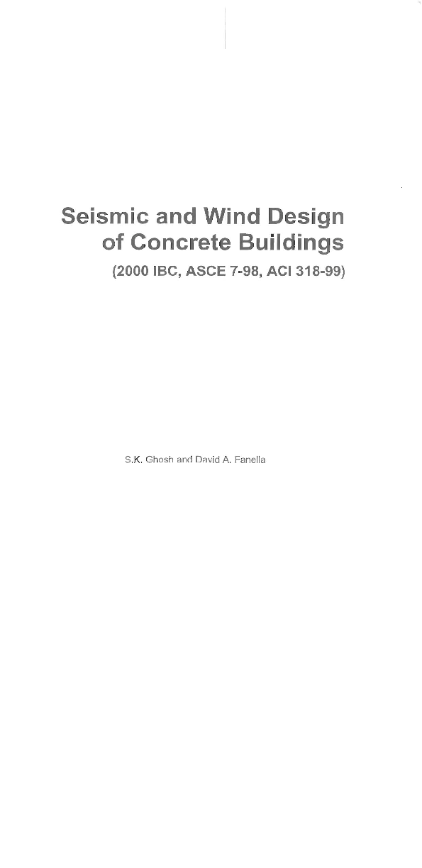 (PDF) Seismic and Wind Design of Concrete Buildings