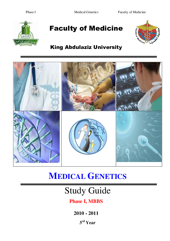 (DOC) study guide GENETICS 2011 1