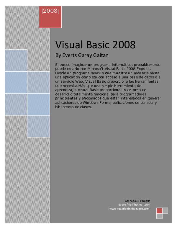 (PDF) visual basic 2008