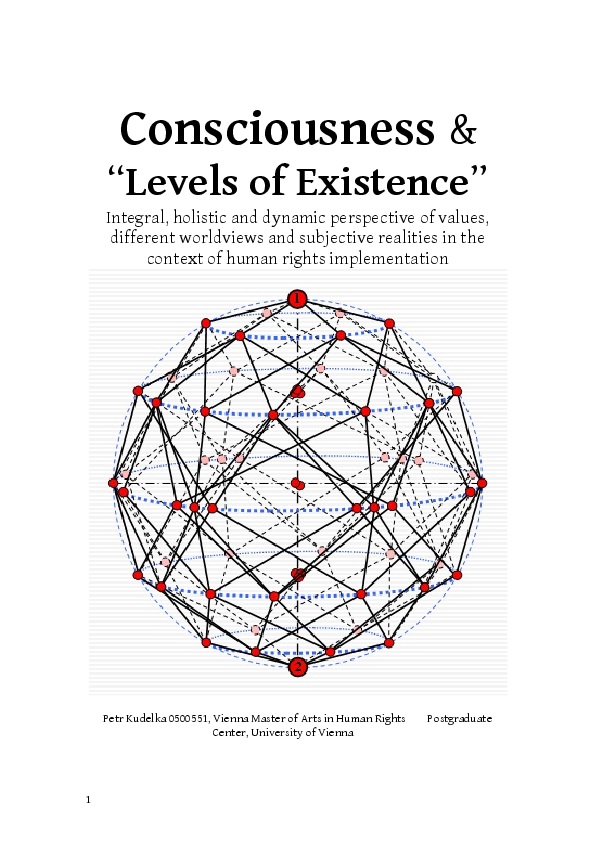 (PDF) The Human Consciousness and Levels of Existence