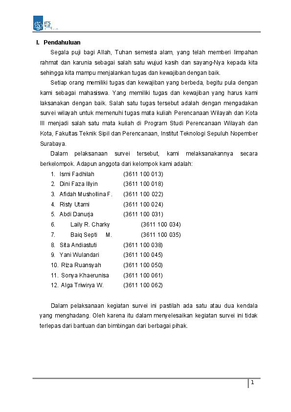 (DOC) Proposal Survey PWK III ke Bakesbang