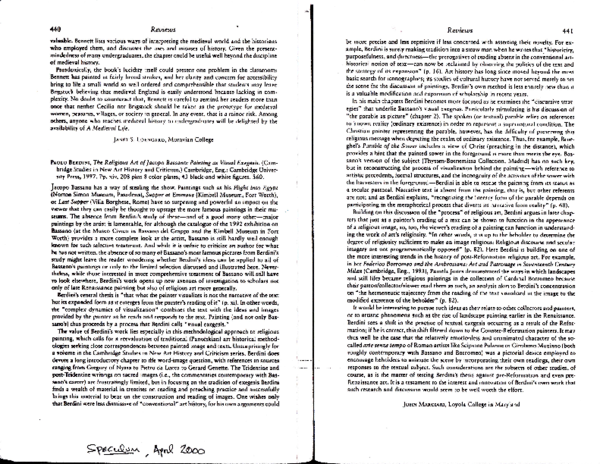 (PDF) Review of: Paolo Berdini, The Religious Art of Jacopo Bassano ...