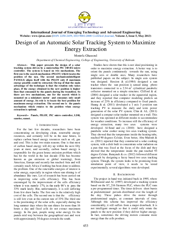 (PDF) International Journal of Emerging Technology and Advanced ...