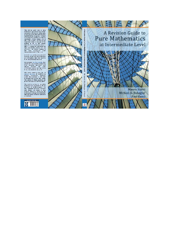 A Revision Guide to Pure Mathematics at Intermediate Level