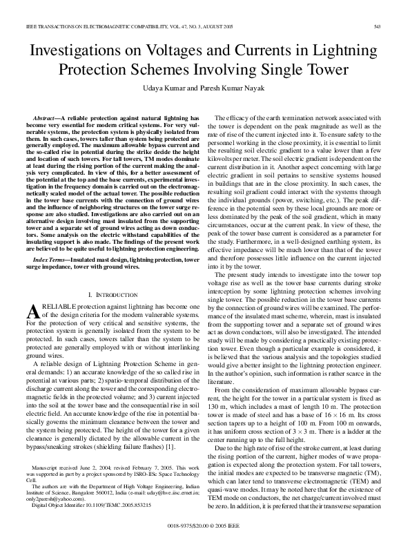 Lightning Protection System Design Pdf | Shelly Lighting