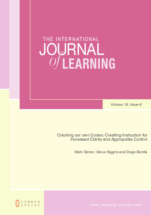 (PDF) Cracking our own Codes: Creating Instruction for Increased ...