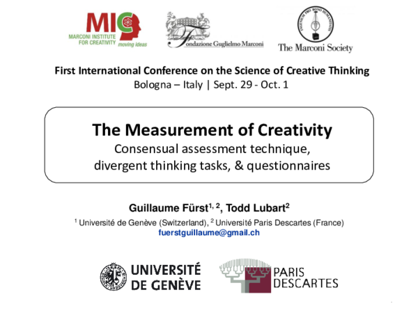(PDF) The Cross-Cultural Invariance of Creative Cognition: A Case Study of Creative Writing in U ...