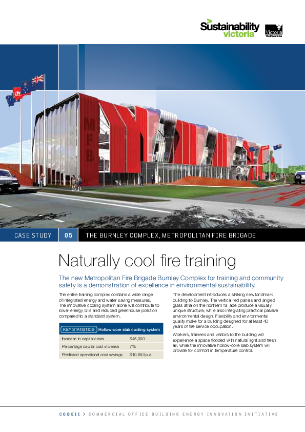 (PDF) THE BURNLEY COMPLEX, METROPOLITAN FIRE BRIGADE CASE STUDY 05