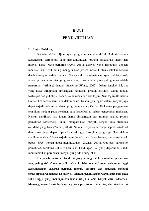 (DOC) Isi Proposal Penelitian Refining Kedelai