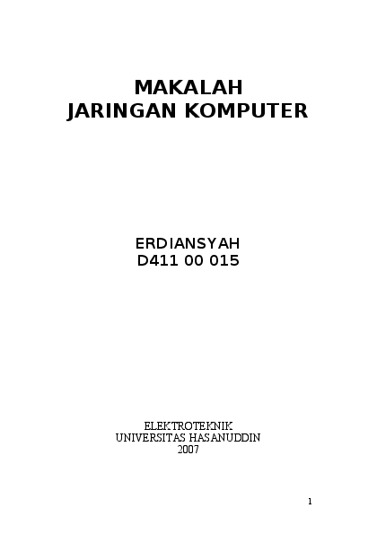 (DOC) MAKALAH JARINGAN KOMPUTER (COMPUTER NETWORKING) | Ahmad Abdillah - Academia.edu