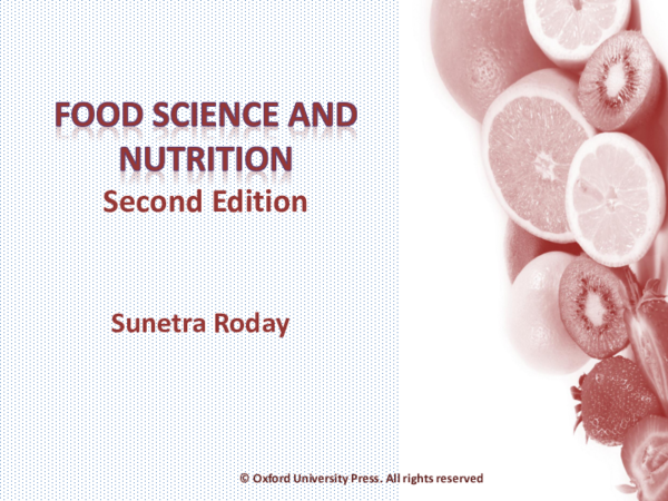 (PPT) 1 Introduction to Food Science
