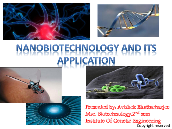 (PPT) Nanoscience & Nanobiotechnology