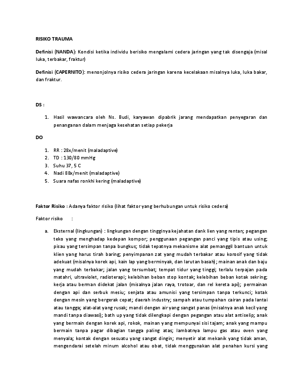 (DOC) RISIKO TRAUMA