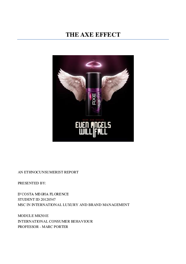 (PDF) THE AXE EFFECT