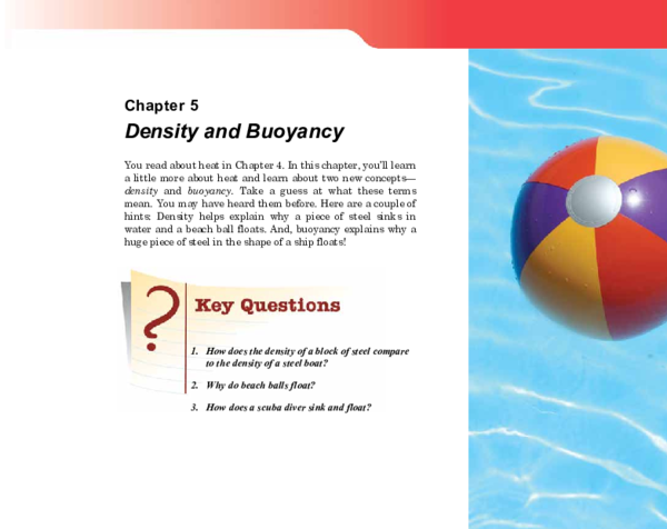 (PDF) Density and Buoyancy