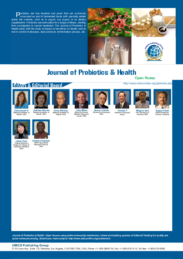 (PDF) Journal of Probiotics & Health -Open Access using online ...
